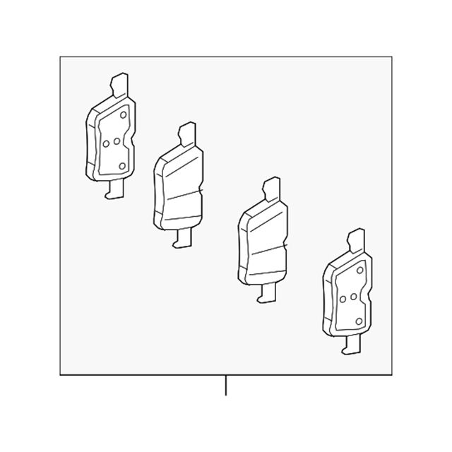 eEuroparts > Brake Pads > Genuine Mercedes-Benz 0004201404 - Disc Brake ...