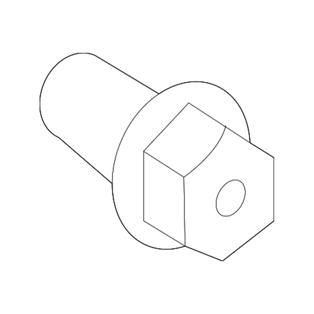 Genuine Mercedes-Benz 0009904518 - Wheel Lug Bolt