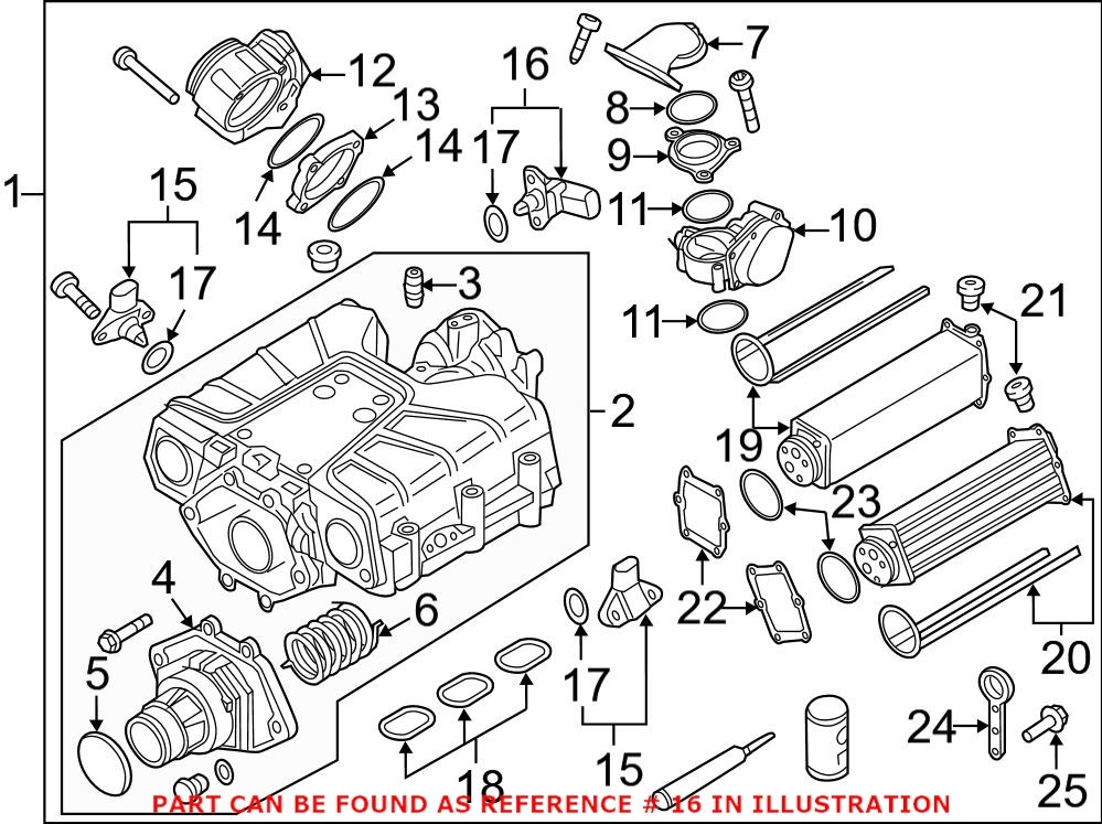 eEuroparts > Sensors > Genuine VW/Audi 03C906051F - Manifold Absolute ...