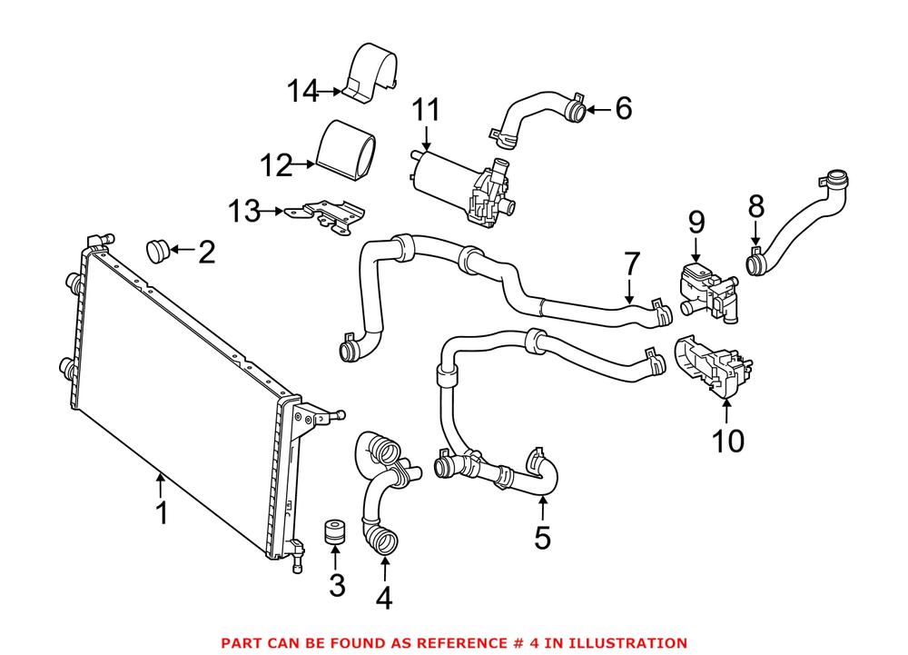 eEuroparts > Hoses and Pipes > Genuine Mercedes-Benz 1665003475 ...