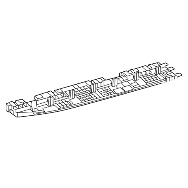 Genuine Mercedes-Benz 1676981801 - Running Board Mounting Bracket ...