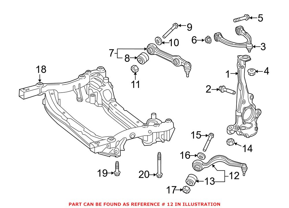 eEuroparts > Control Arms > Genuine Mercedes-Benz 2053302005 - Lateral ...