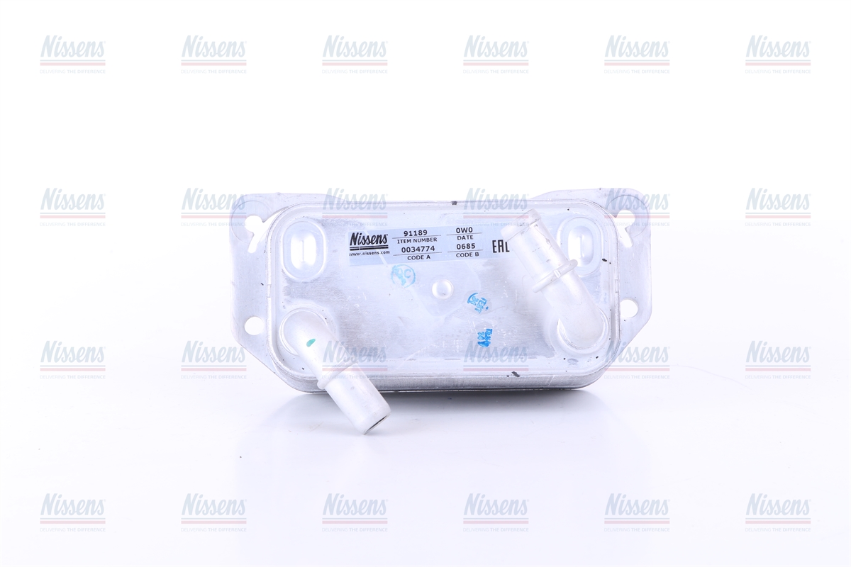 eEuroparts > Oil Coolers > Nissens 91189 - Engine Oil Cooler